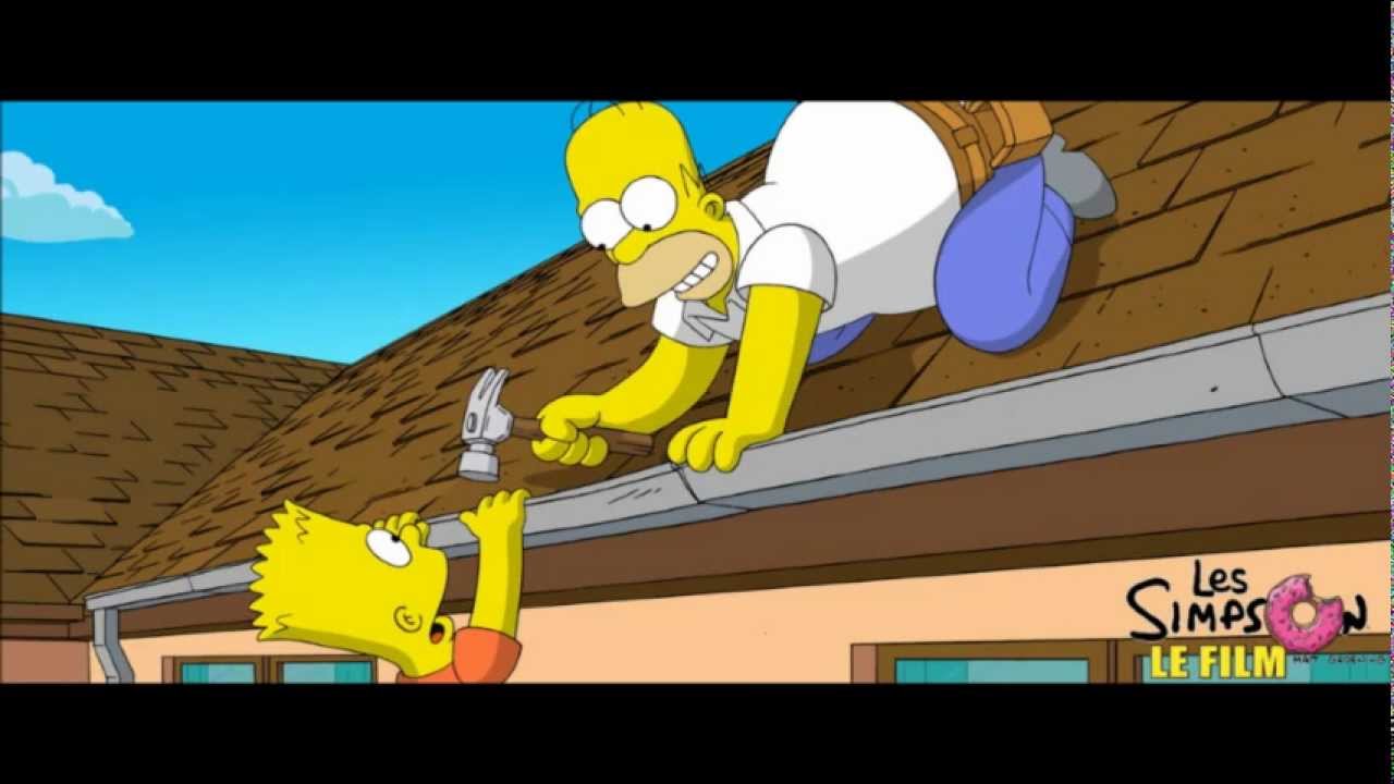 Les Simpson Le film meilleur moment - YouTube