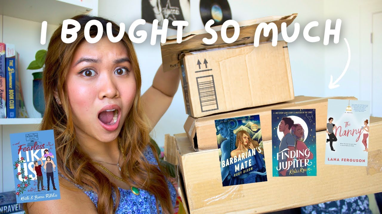 book unboxing haul — popular summer books!! - YouTube