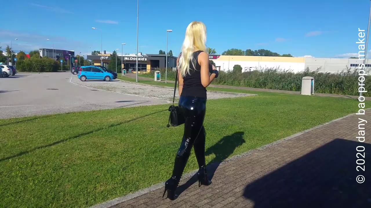 DANA LABO -Try Pleaser boots model Devious 6 inc high heels 15 cm and ...