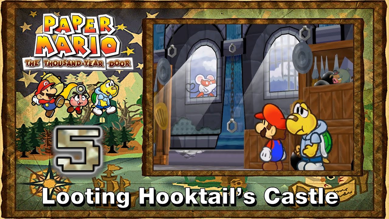 Paper Mario TTYD ⏐ Ep. 5 ⏐ Looting Hooktail’s Castle - YouTube