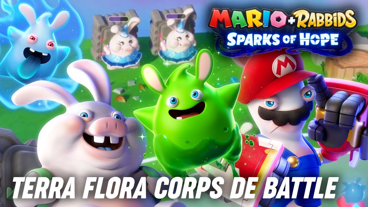 Mario + Rabbids Sparks of Hope Gameplay 42 Terra Flora: Return to ...
