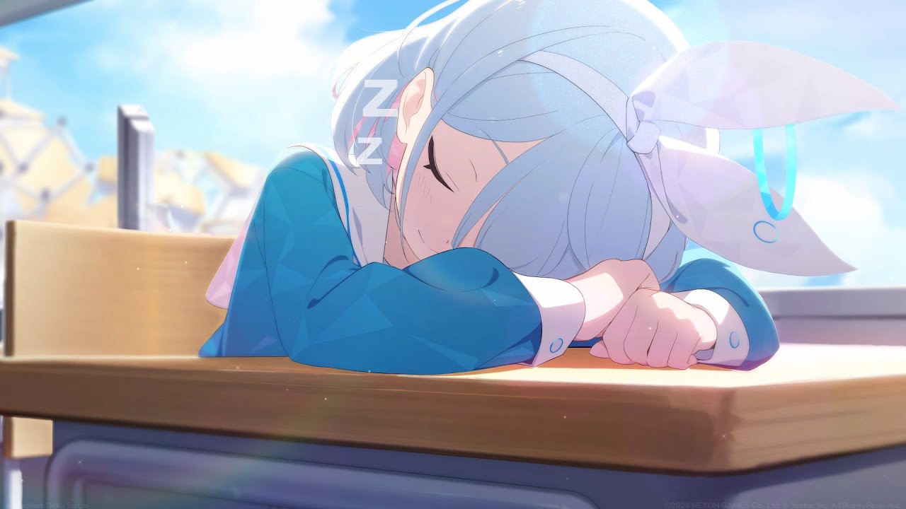 Blue Archive | ブルーアーカイブ - Sleeping Arona (Live Desktop Wallpaper ...