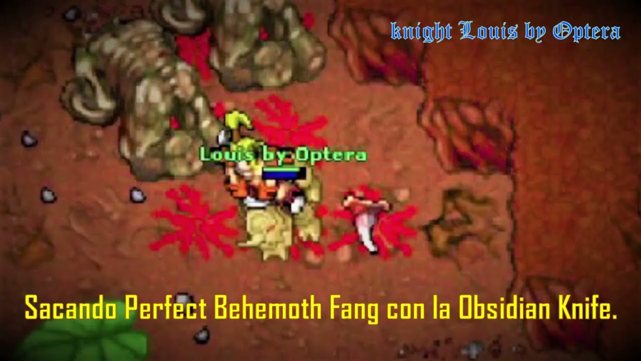 Tibia: Perfect Behemoth Fang - YouTube