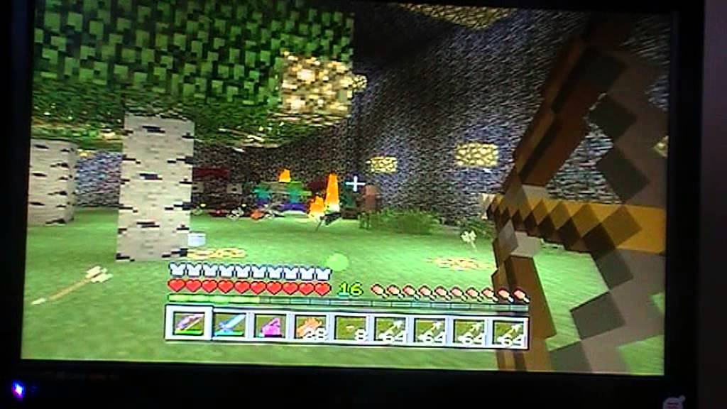 Minecraft mini game: the mob box - YouTube