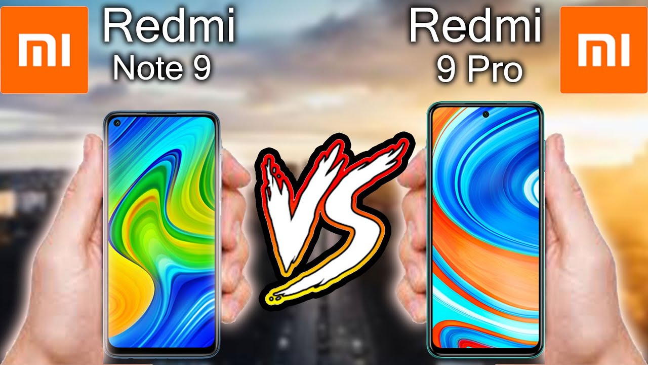 Redmi Note 9 vs Redmi Note 9 Pro - YouTube