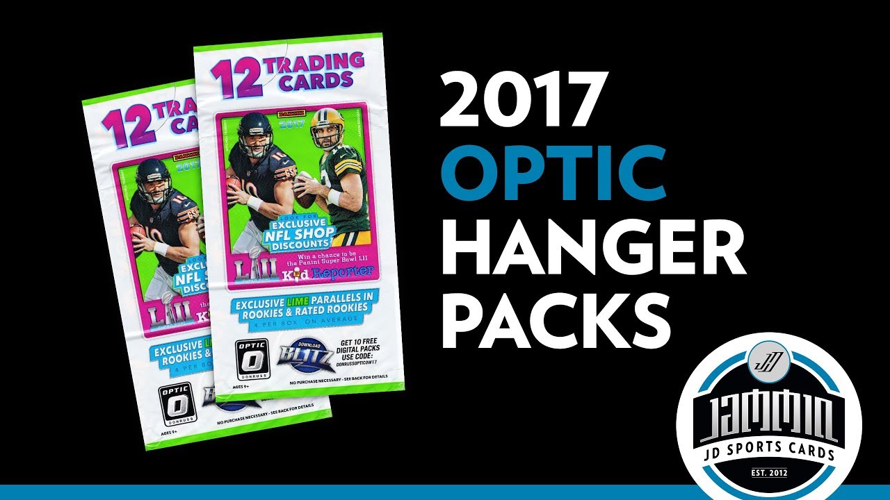 2017 Optic Football Retail Hanger Packs - YouTube