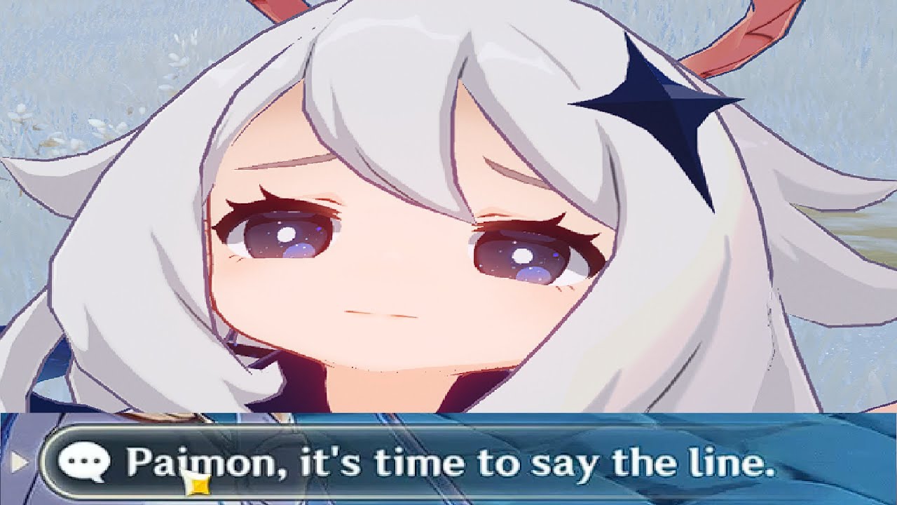 Say the line, Paimon! - YouTube