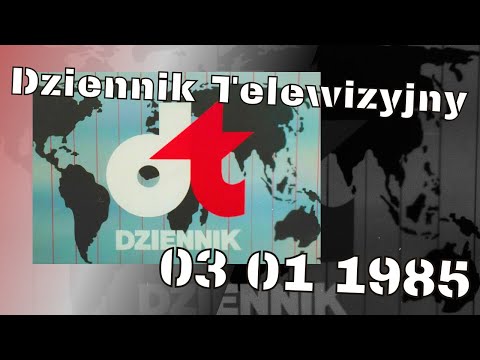 ARCHIWALNE WYDANIE Dziennika Telewizyjnego - 03 stycznia 1985 -