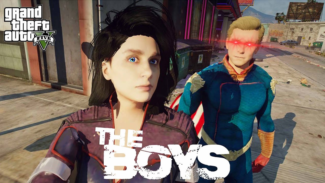 The Boys - Homelander & Stormfront Stop The Criminals | GTA V MOD - YouTube