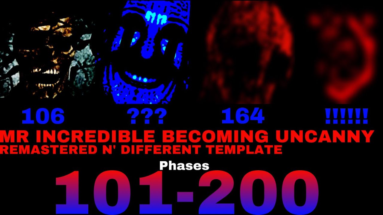 Mr Incredible Becoming Uncanny || Remastered n’ Different Template ...