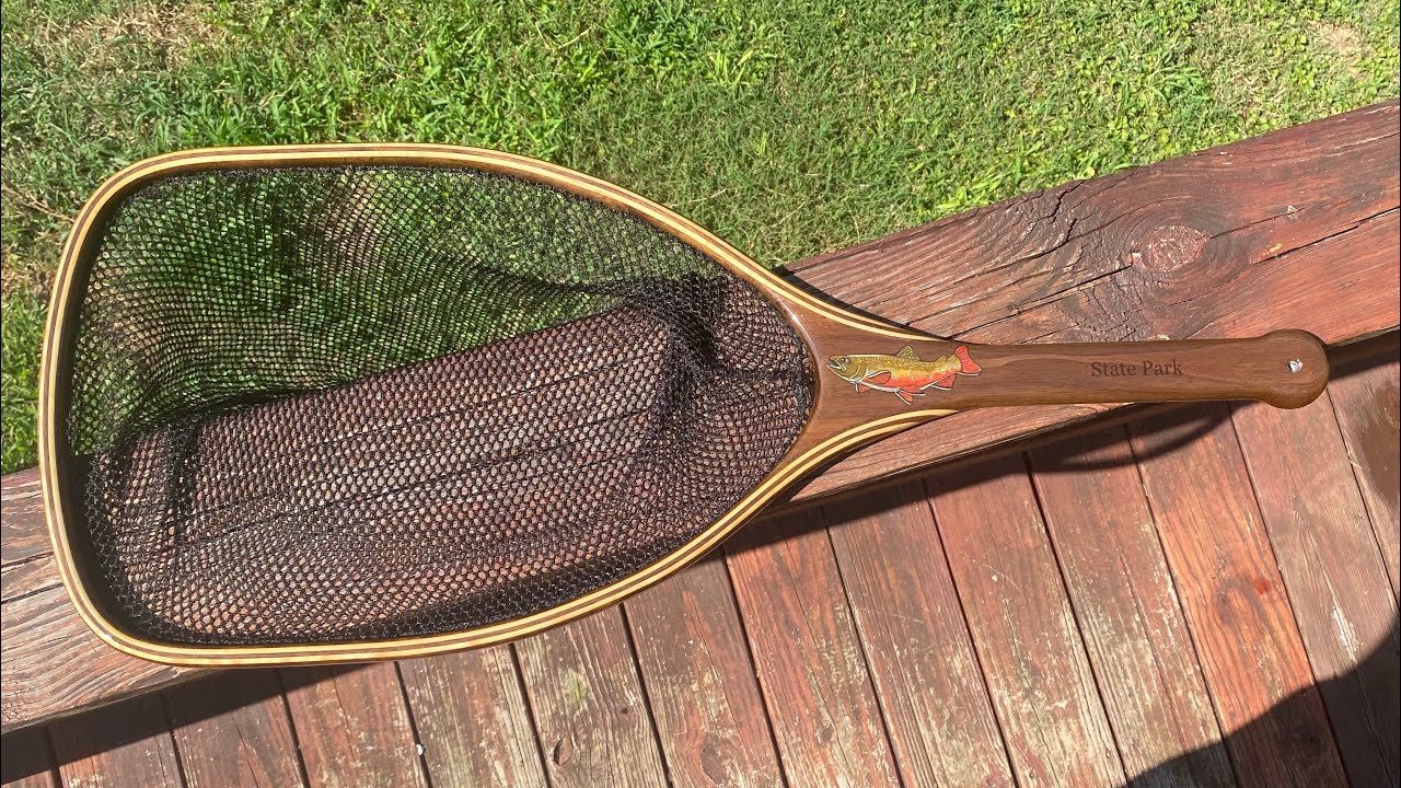 Buffing a handmade net! - YouTube