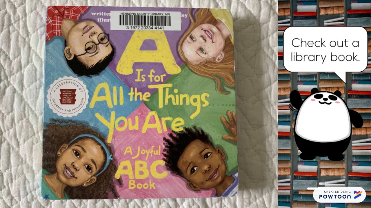 A Is for All the Things You Are: A Joyful ABC Book Read Aloud - YouTube