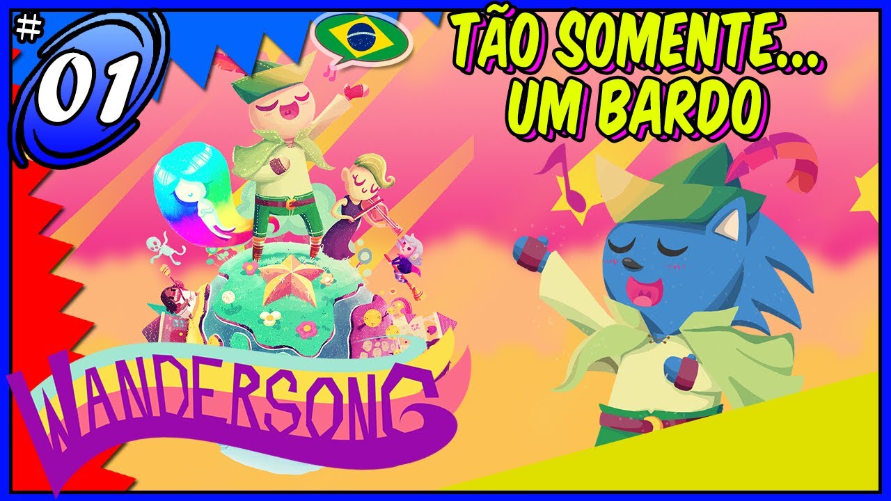 Começando a Aventura! Wandersong #01 - PC Gameplay [Pt-BR] # ...