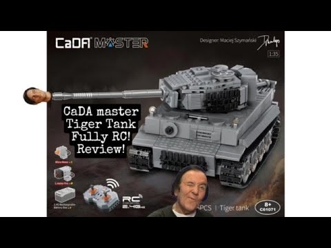CaDA Tiger Tank-Review-IT MOVES! - YouTube