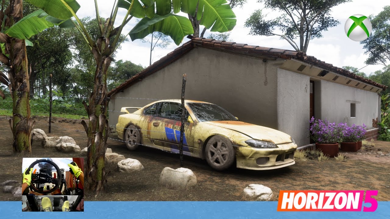 Rebuilding Nissan S15 Silvia Gameplay | Forza Horizon 5 | Fanatec ...