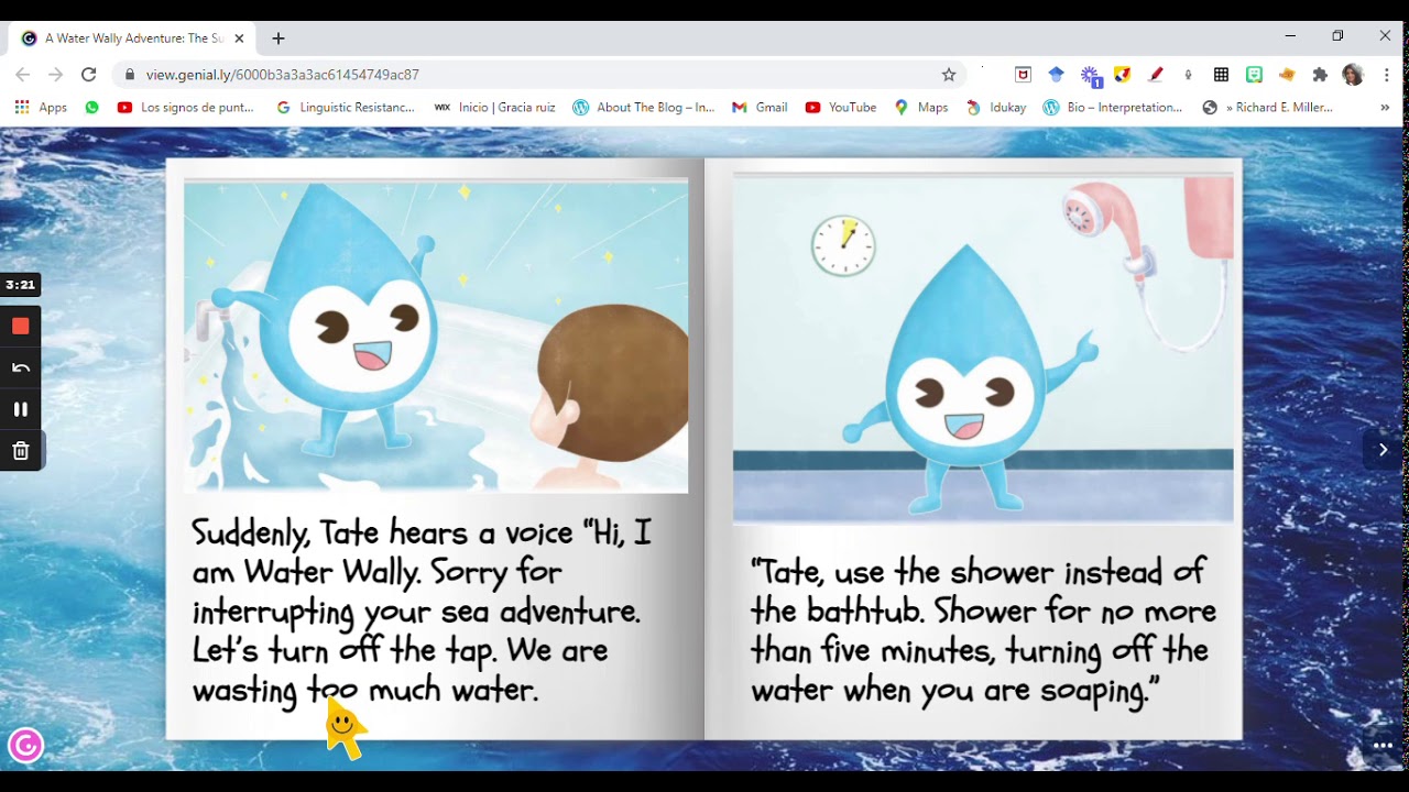 A Water Wally Adventure: The Surprise Visitor Read Aloud - YouTube