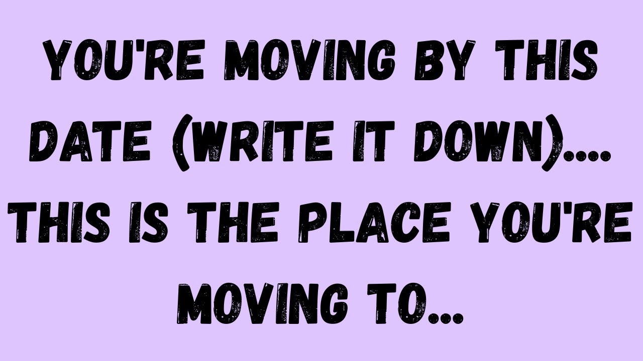 You’re Moving by This Date (Write It Down) — This is the picture of the ...