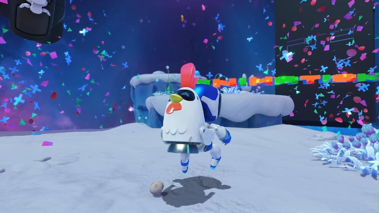 Astro Bot (2024) credits clash and post credits cutscene - YouTube