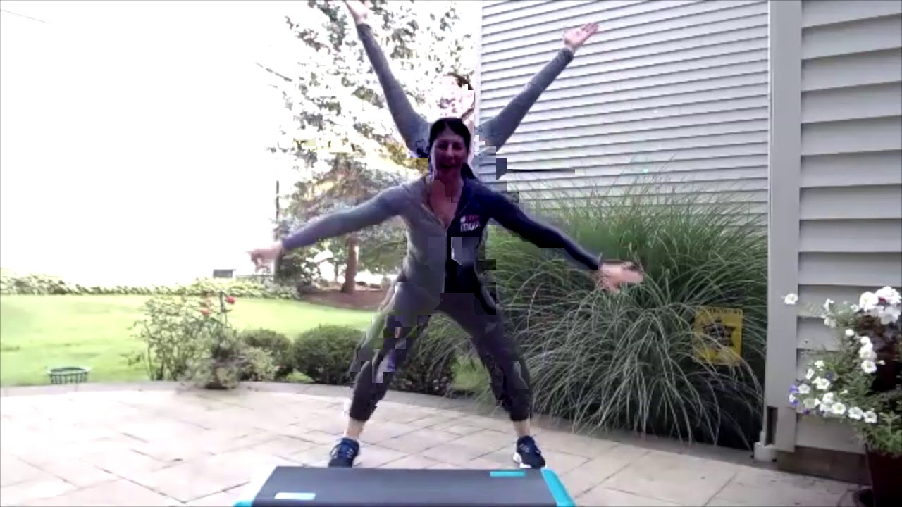 Step Aerobics Free Video-Moderate/Advanced-32-count Choreography-Great ...