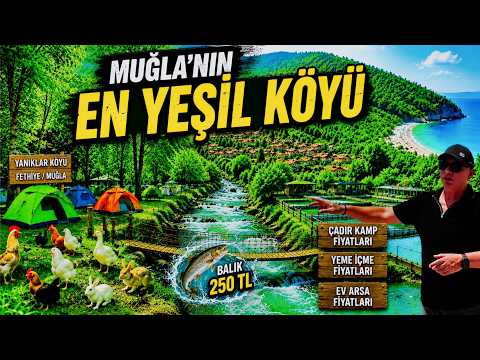 CENNETTEN BİR KÖŞE! 🌿 YANIKLAR KÖYÜ EV ARSA ve KAMP FİYATLARI