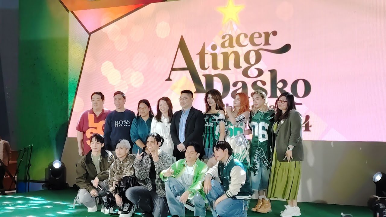 Acer Ating Pasko with SB19, G22 Christmas Event Highlights - YouTube
