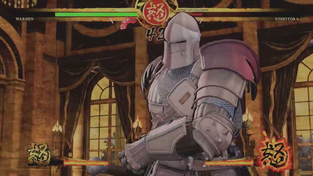 SAMURAI SHODOWN - Warden VS Yoshi - YouTube