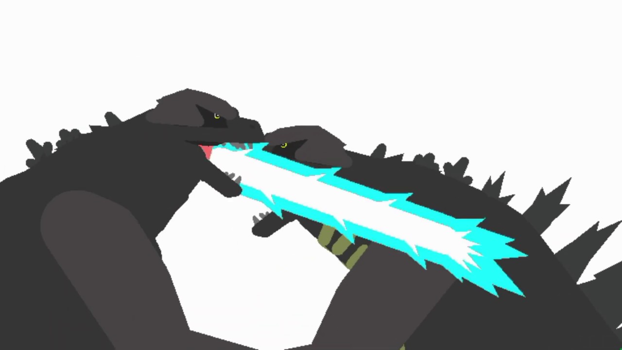 Godzilla 2019 Vs Godzilla 2014 (Stick Nodes Pro) - YouTube