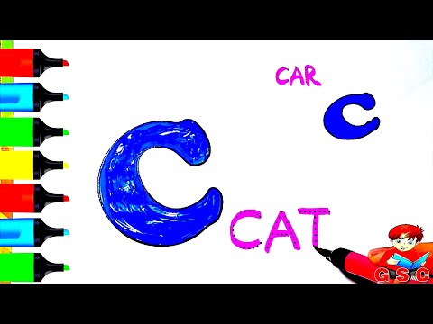 ABCD | c for cat | write and read alphabets | alphabets for kids | ABCD ...
