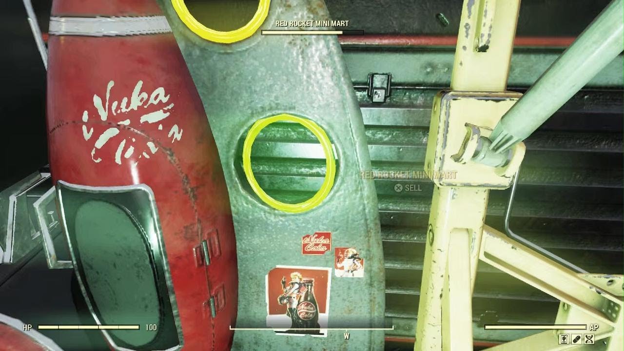Fallout 76 Exploding camp bug - YouTube