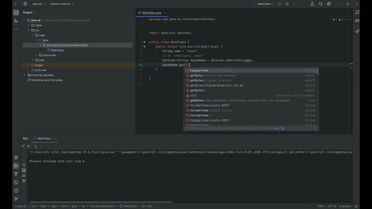 Java Optional - Part 1 (Arabic) - YouTube