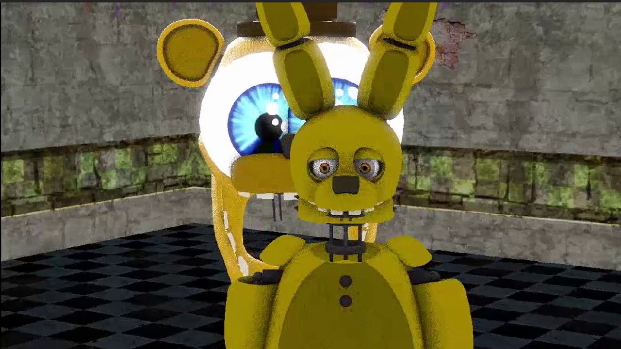 (sfm fnaf) better run spring bonnie lol #shorts - YouTube