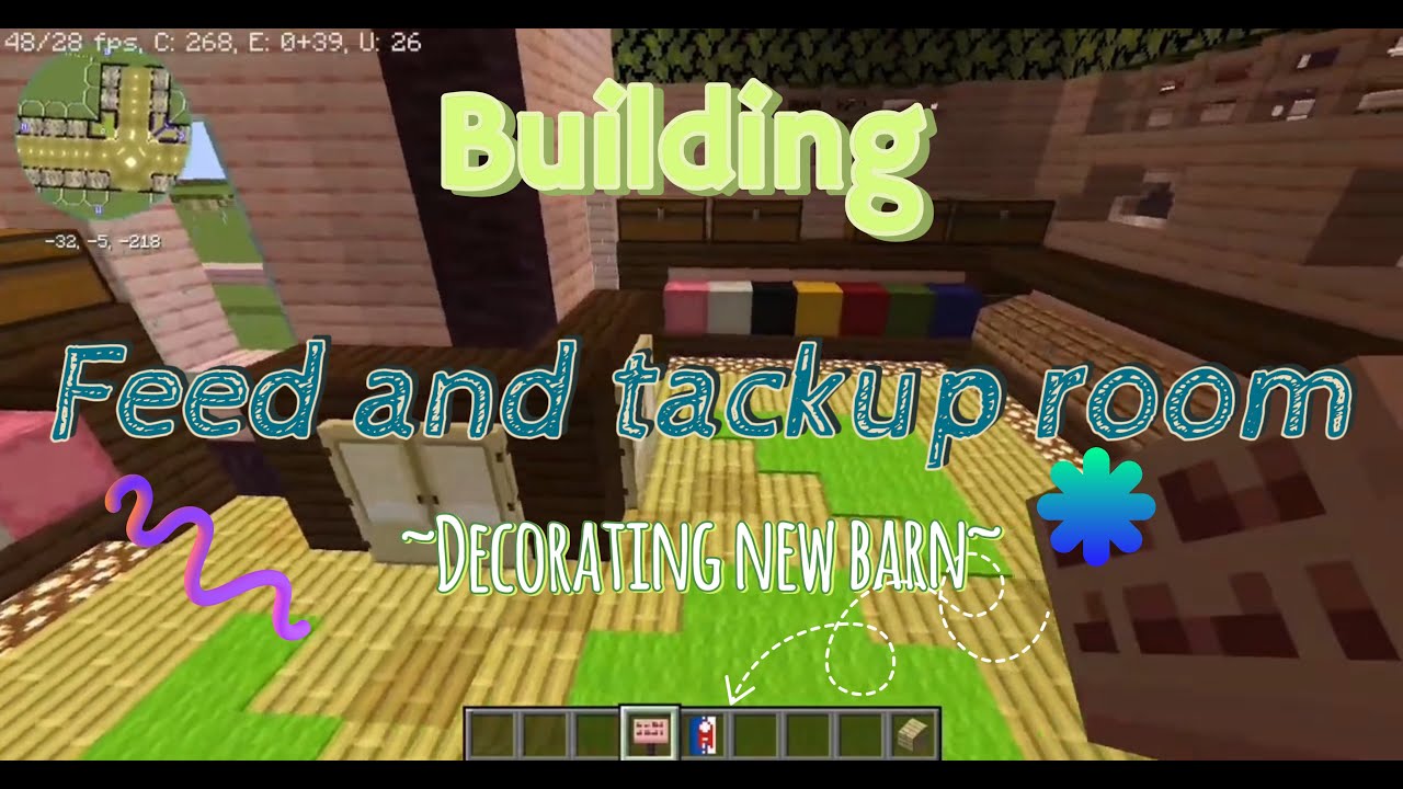 Building grooming/tackup area into my new barn + finishing outdoor pens ...