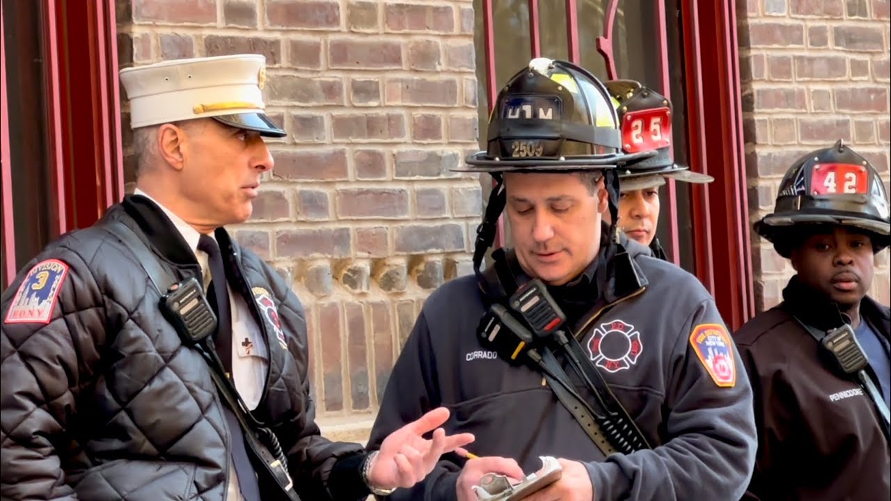 FDNY Manhattan 10-77 Box 1282 Fire was on the 15th Floor of a High Rise ...