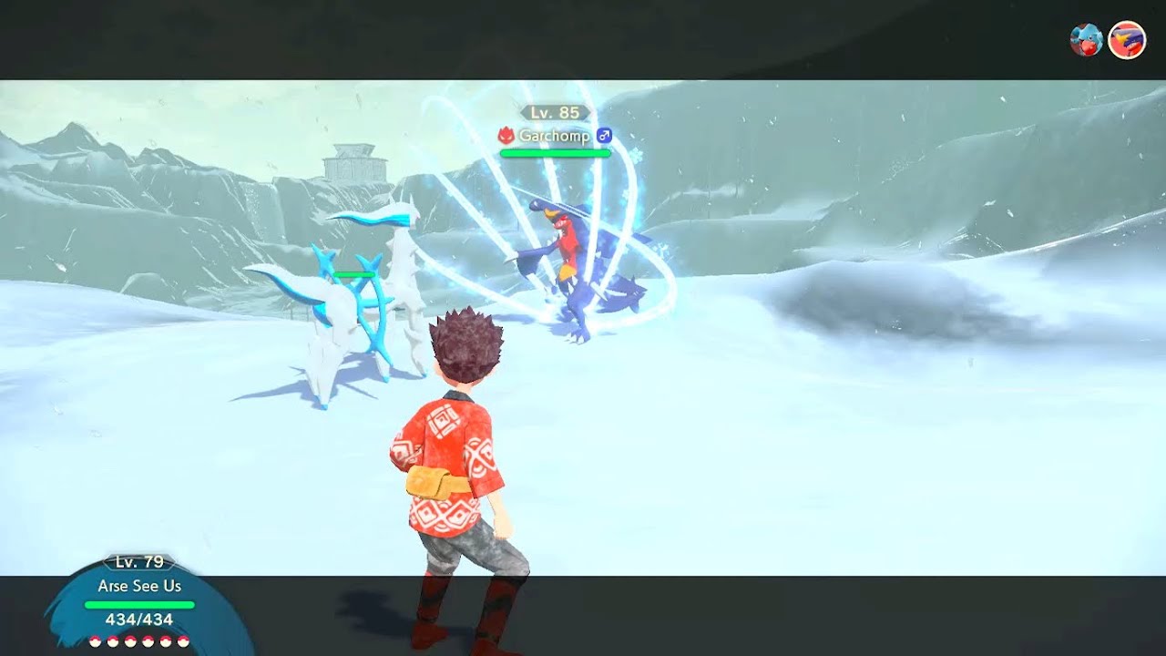 Arceus VS Alpha Garchomp (and Gible)! - YouTube