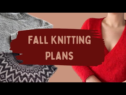 🍂 Fall Knitting Plans 🍂 6 new pattern designs 🍂 Creabea Knitting ...