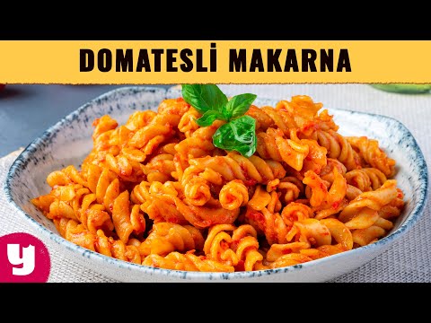 Domatesli Makarna Tarifi, Demleme Yöntemi İle | Haşlama Yok!