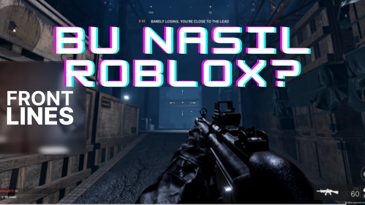 🔴FRONTLINES | BU NASIL ROBLOX? | RYZEN 5 5500 | RTX 2070 SUPER 16GB Ram ...