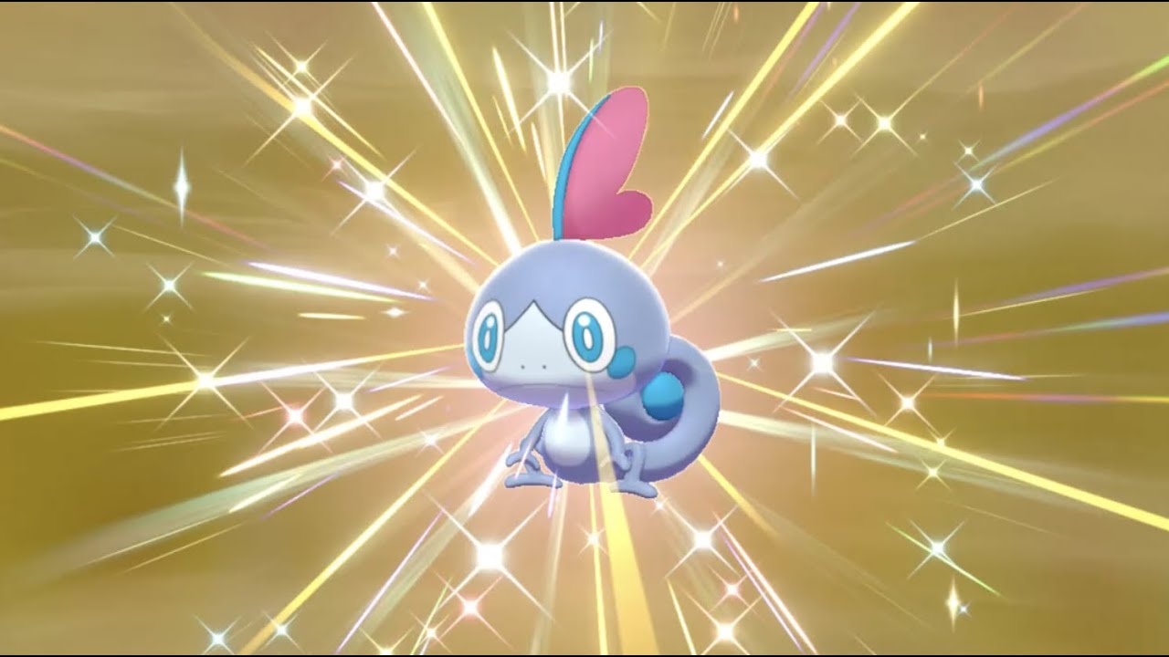 Shiny Sobble! 1,118 eggs (Masuda Method) - YouTube