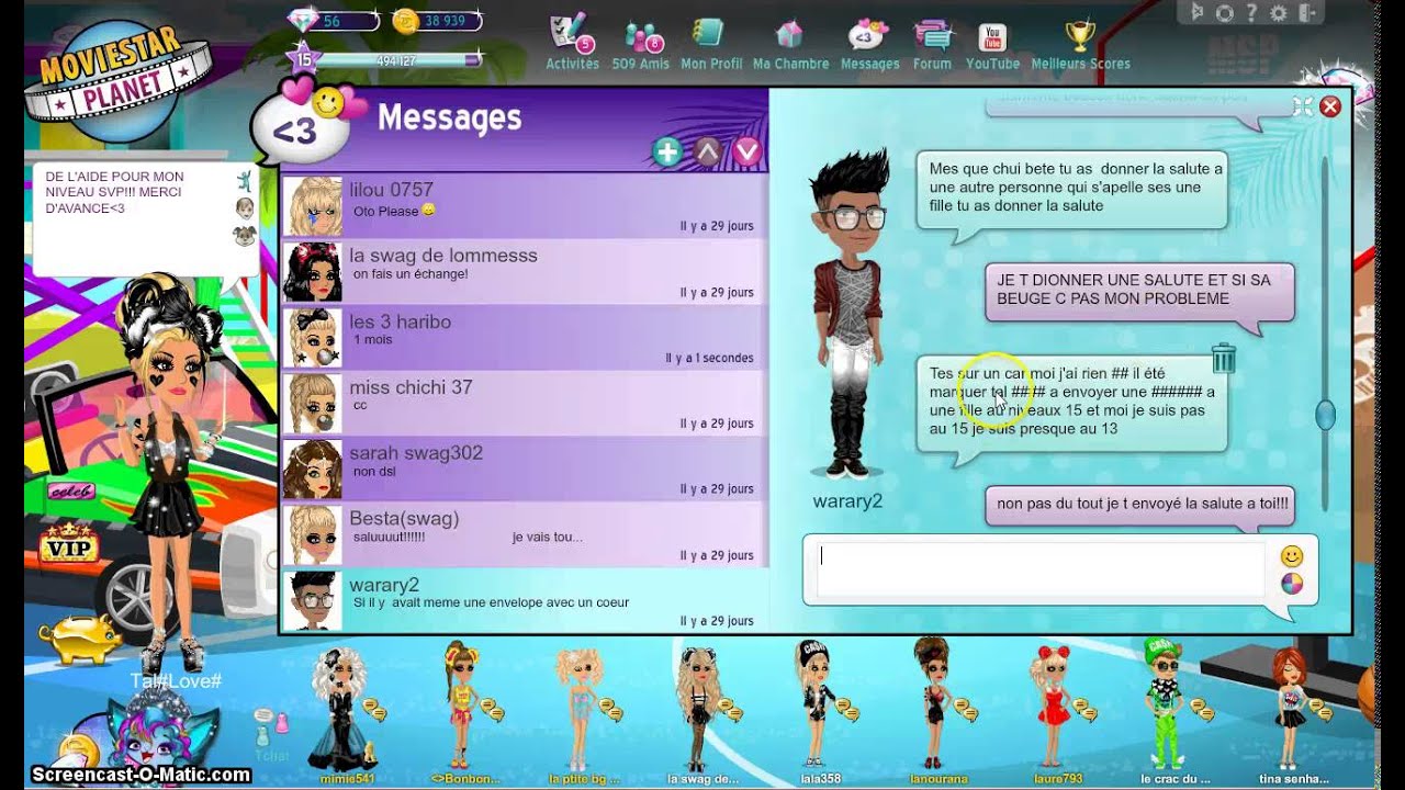 Tchat avec un mytho MSP+ Petit piratage MSP - YouTube