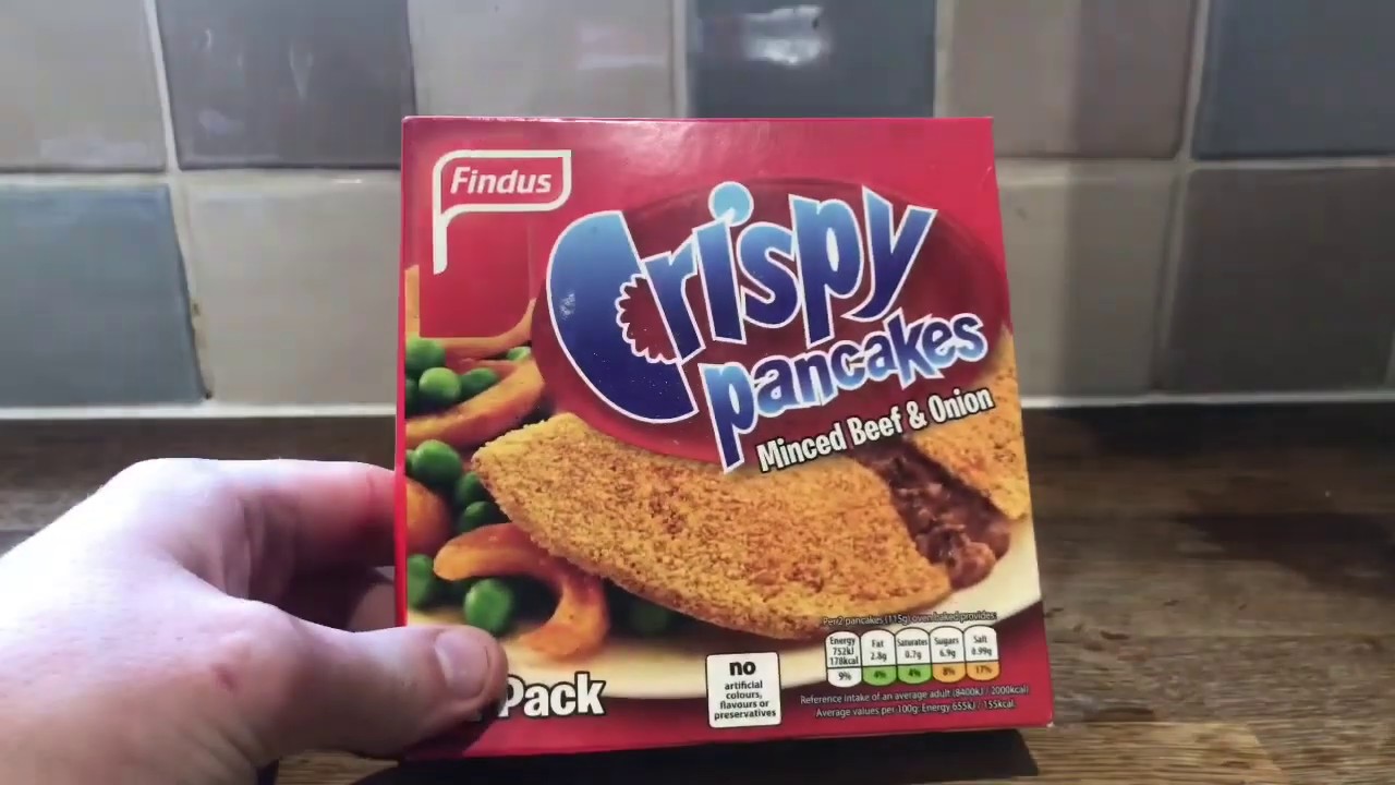 Findus Crispy Pancakes Minced Beef & Onion - YouTube