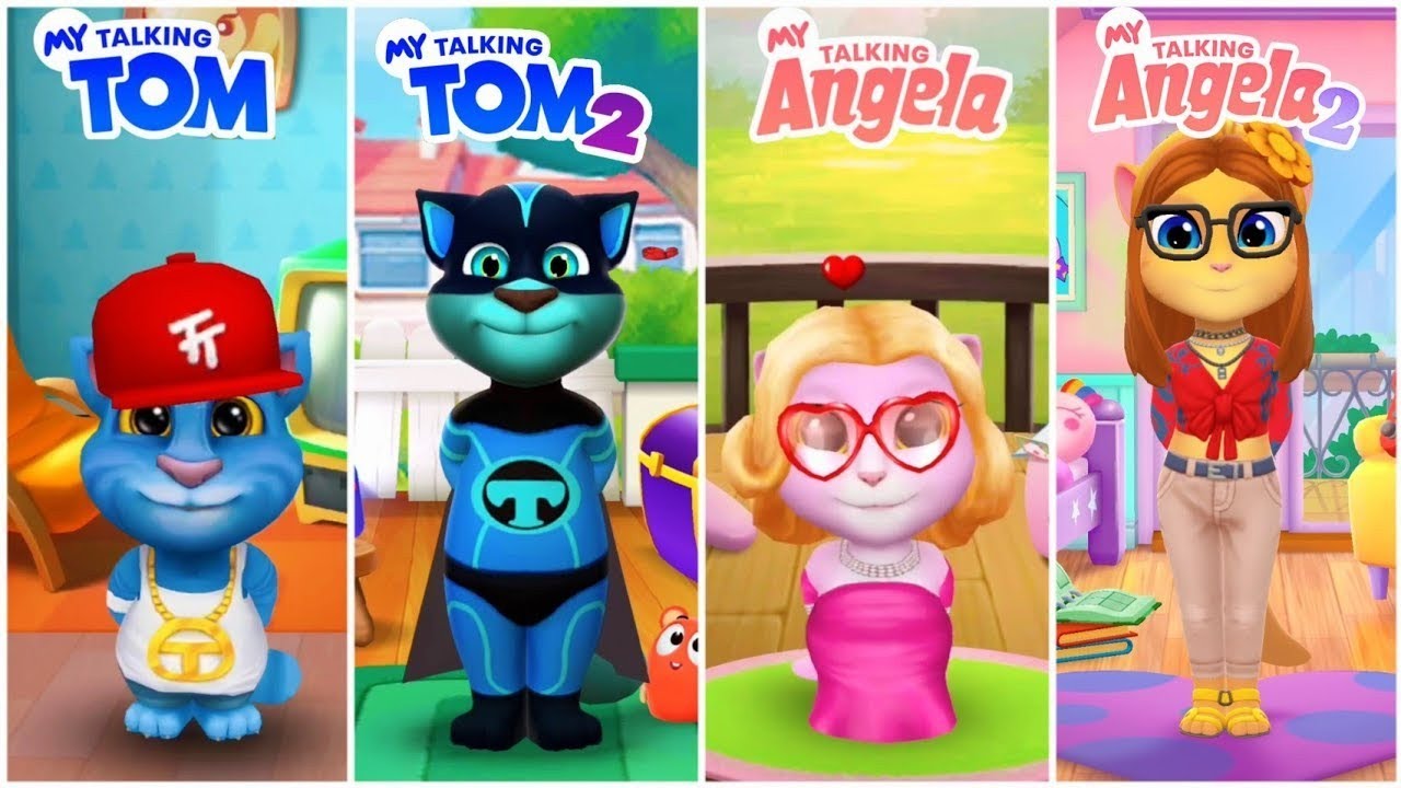 Talking Tom Angela 2 | Talking Tom Friends Angela - YouTube