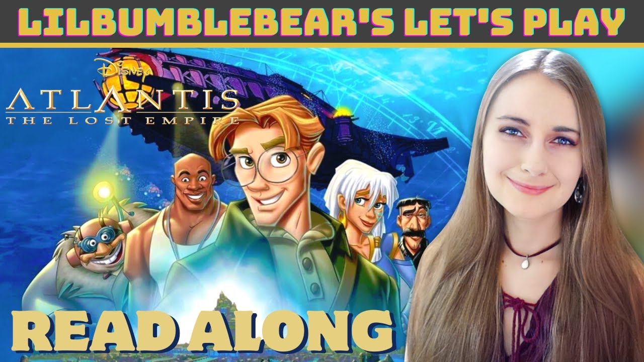 Disneys Atlantis The Lost Empire CD Read-Along Full Gameplay - YouTube