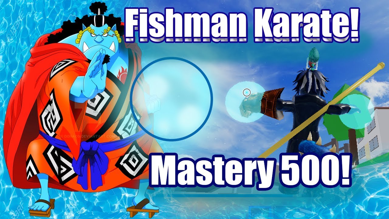 Blox Piece Fishman Karate LVL 500! Showcase Completo y como usarlo ...