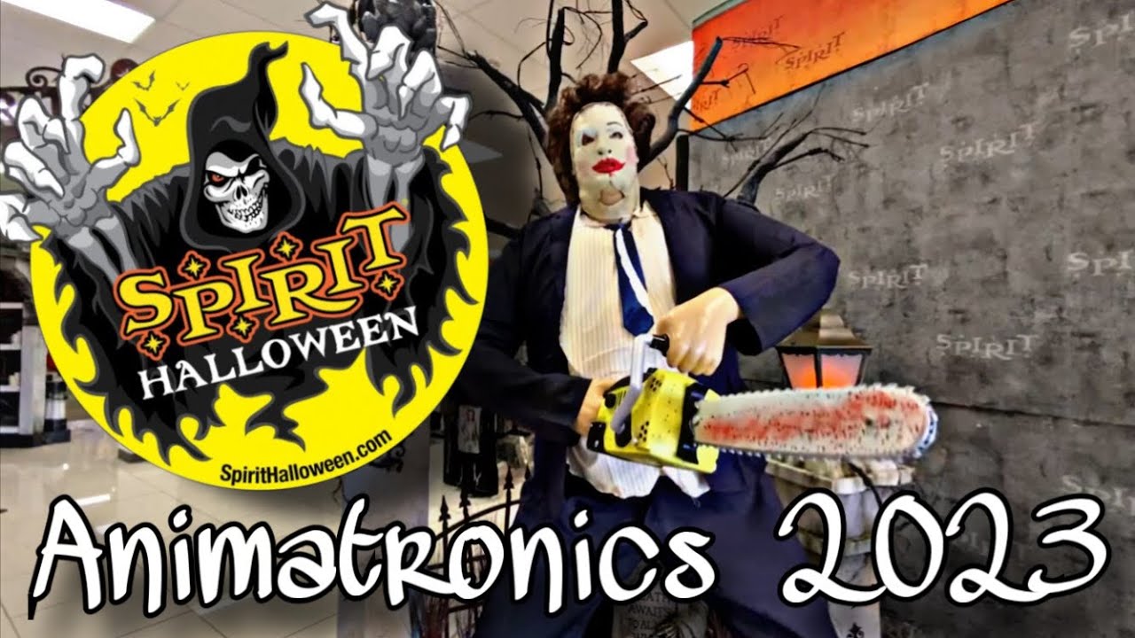 Journey through the Haunting Spirit Halloween 2023 Animatronics Exhibit ...