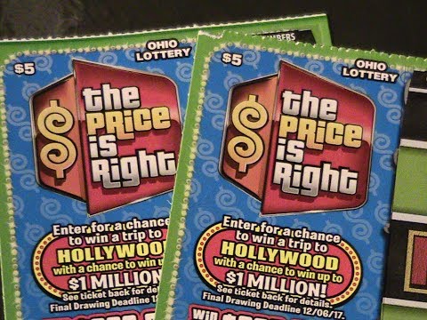 OHIO LOTTERY THE PRICE IS RIGHT TICKETS!!!!!!! - YouTube
