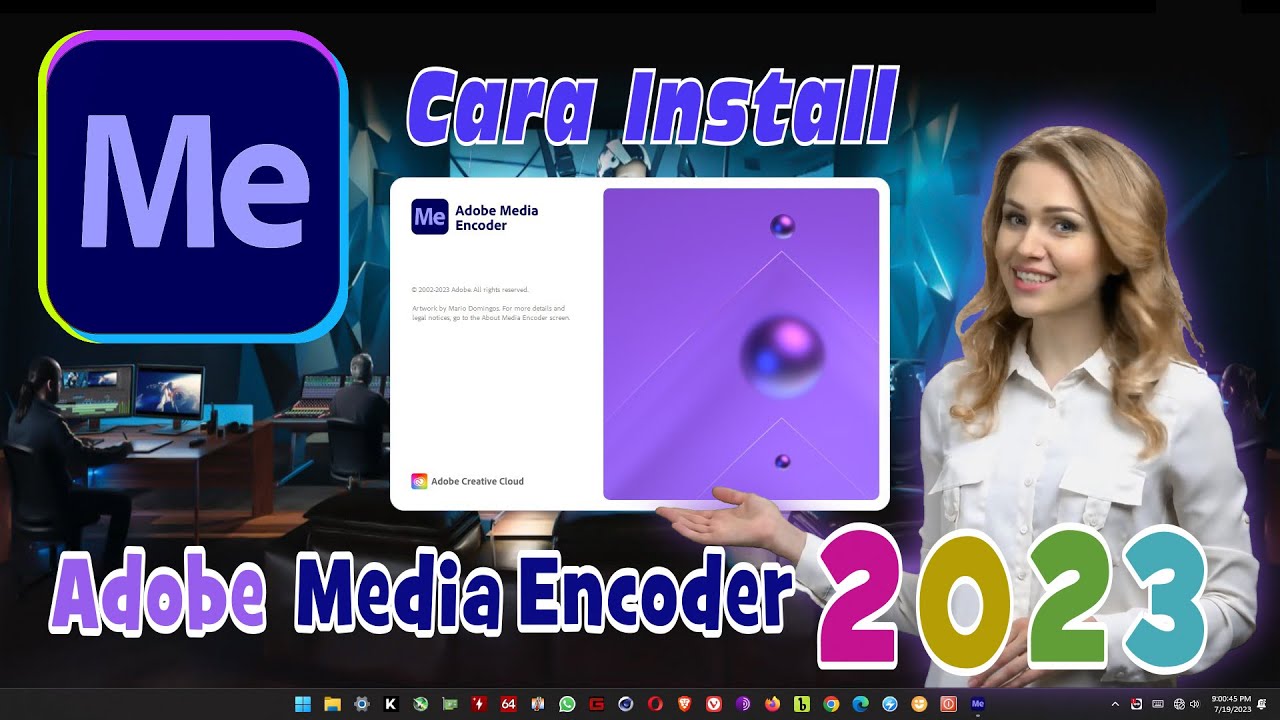 CARA INSTALL ADOBE MEDIA ENCODER 2023 - YouTube