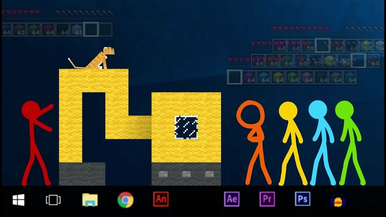 Alan Becker animation vs minecraft ep 2 ( The Building Contest ) - YouTube