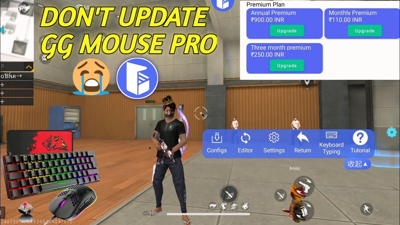 Don't update GG mouse Pro 😭| New update GG mouse Pro || GG Mouse Pro ...