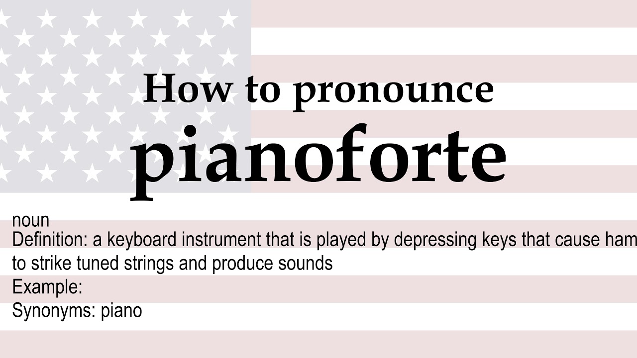 How To Pronounce pianoforte Meaning YouTube how-to-pronounce-pianoforte-meaning-youtube