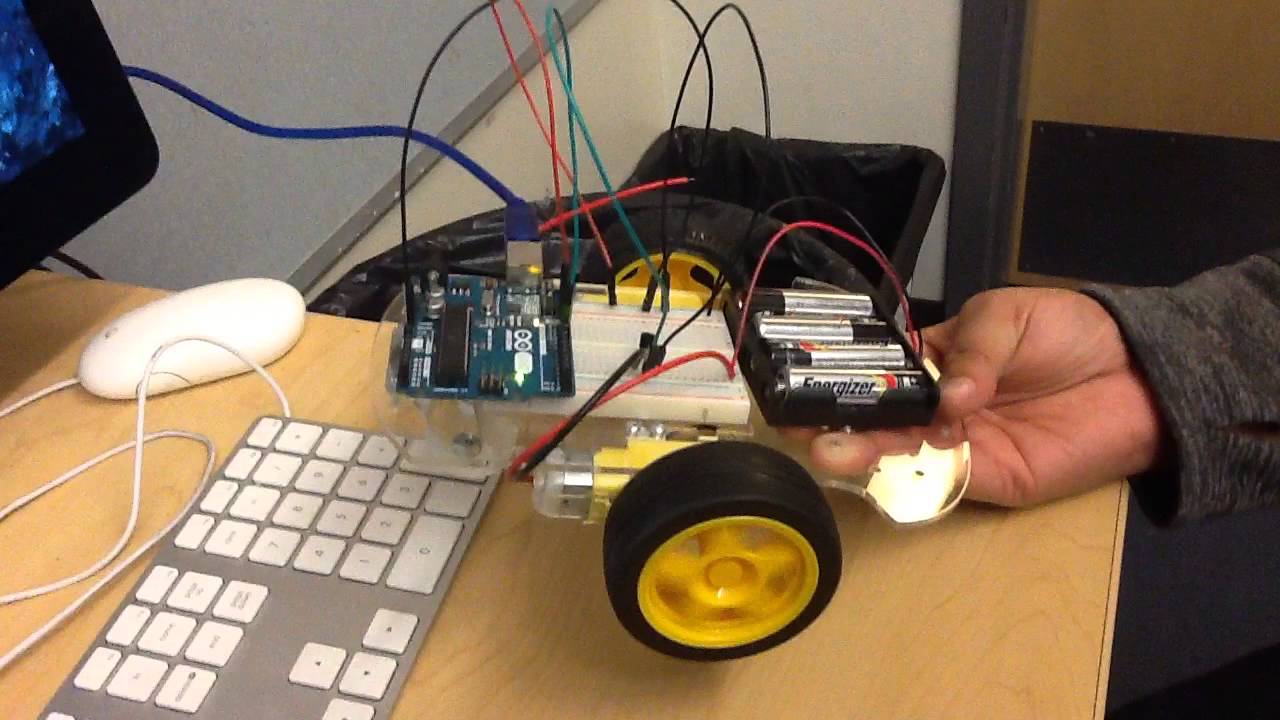 Using Transistors and Batteries to Power Motors - YouTube